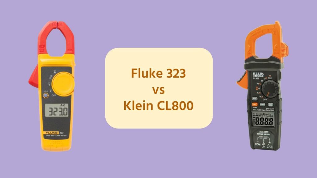 Fluke 323 vs Klein CL800 Clamp Meters - What's the difference? : SE ...