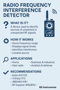 Radio Frequency Interference (RFI) Detectors Explained: Uses, Benefits, and Best Picks : SE ...