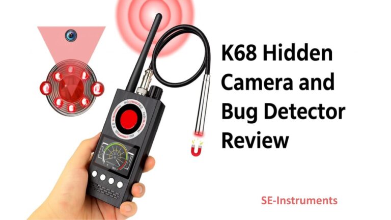K68 Hidden Camera Detector Review: Best Privacy Tool? : SE-Instruments