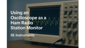 Using an Oscilloscope as a Ham Radio Station Monitor - Step-by-step Guide : SE-Instruments