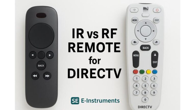 IR vs RF Remote for DirecTV: What’s the Difference? : SE-Instruments
